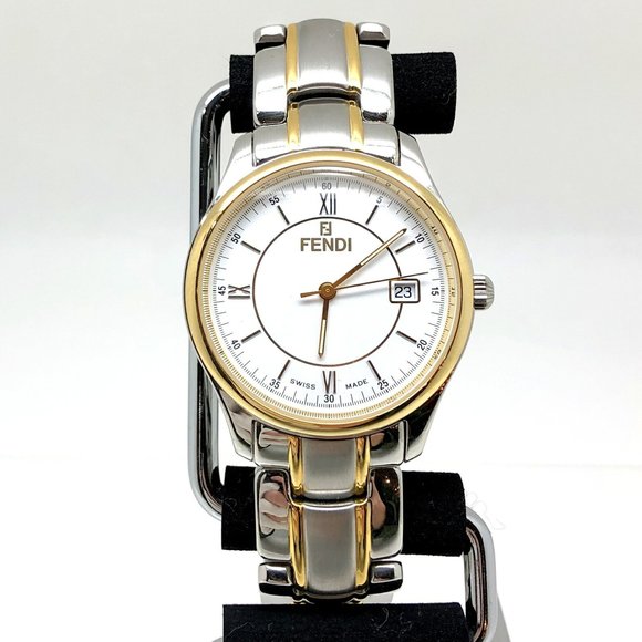 Fendi | Accessories | Fendi Fendi Quartz Watch 700g Ss Stainless Steel ...